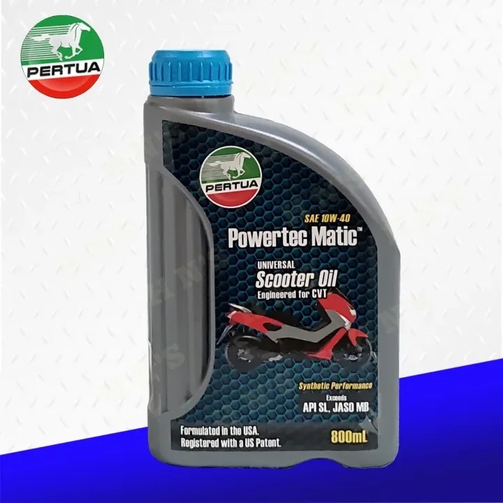 PERTUA Powertec Matic SAE 10W-40 Synthetic Performance 800ml ( for ...