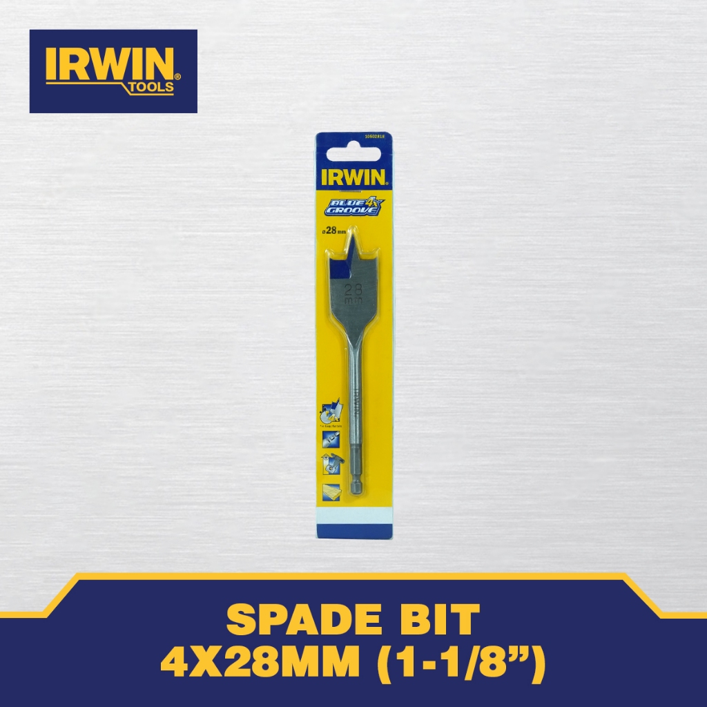 Irwin Spade Bit 4x28mm (1-1/8") | Shopee Philippines
