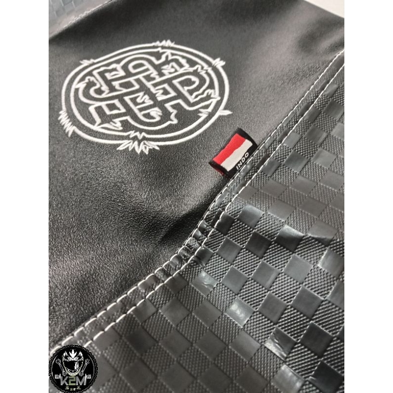 INDO CONCEPT (White) Motorcyle Seat Cover - Sand Paper | Shopee Philippines