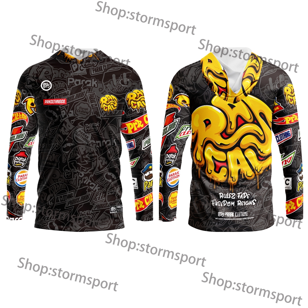 Long Sleeve Motor Warmer Jersey with Hoodie for men Motorcycle T-shirt Hood Full Sublimation ...