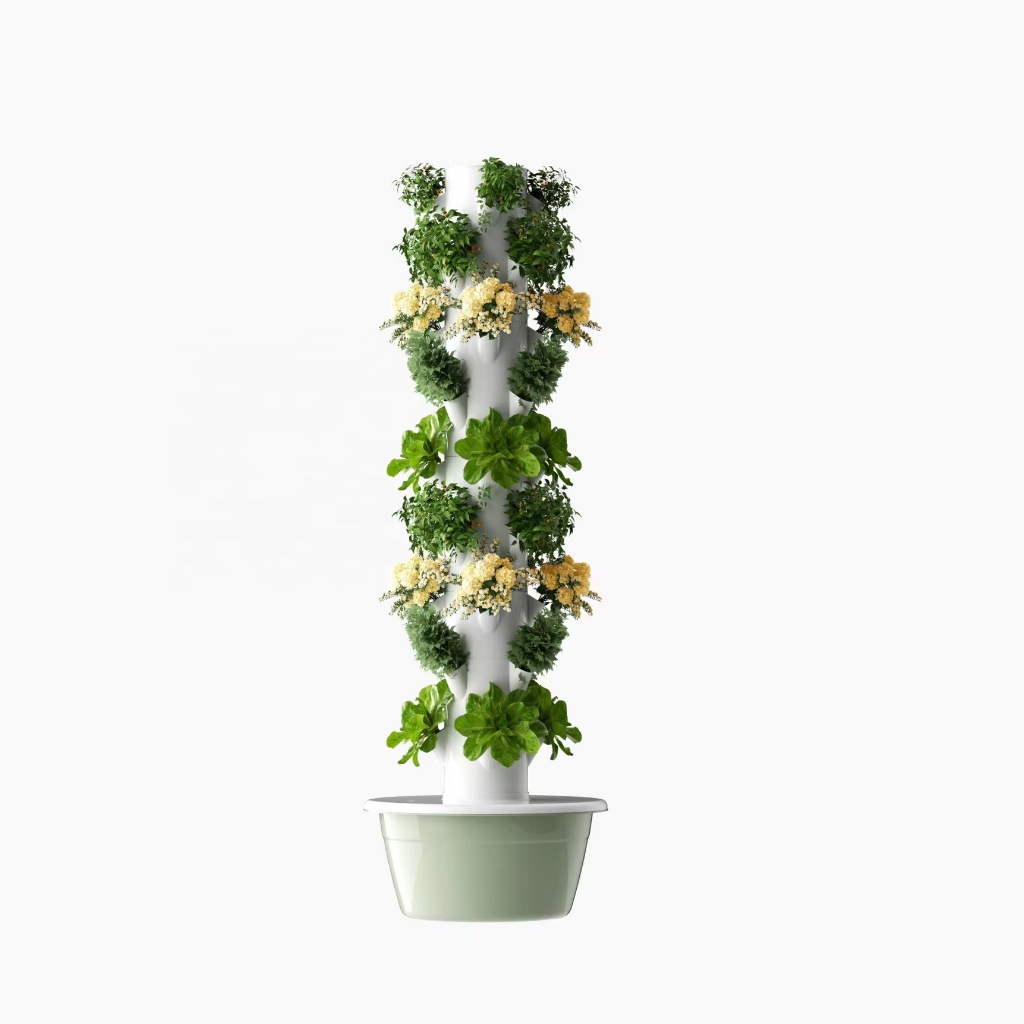 Hydroponic Tower|Aeroponic Garden Tower|Greenhouse Indoor Vertical Grow ...