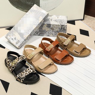 CD SANDALS FOR WOMEN HIGH QUAlity BROWN/khaki/gray/Leopard print #CD168 ...