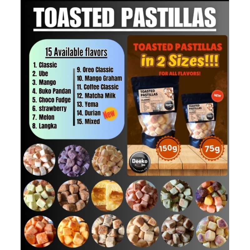 Toasted Pastillas 75grams | Shopee Philippines
