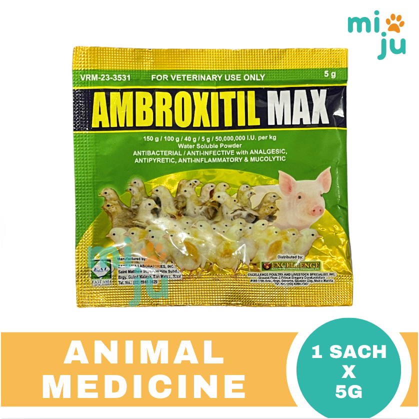 Ambroxitil Max (1 Sachet x 5g) - NEW PACKAGING | Shopee Philippines