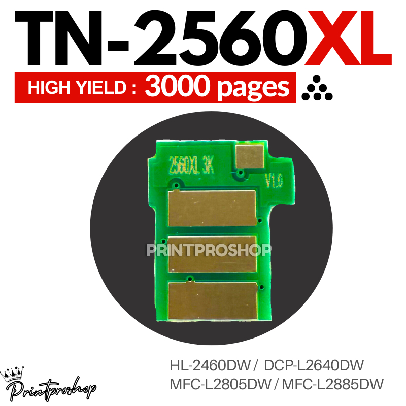 TN 2560 TN2560 TN 2560XL TN2560XL Toner Chip for L2460 L2640 L2805 L2885 | Shopee Philippines