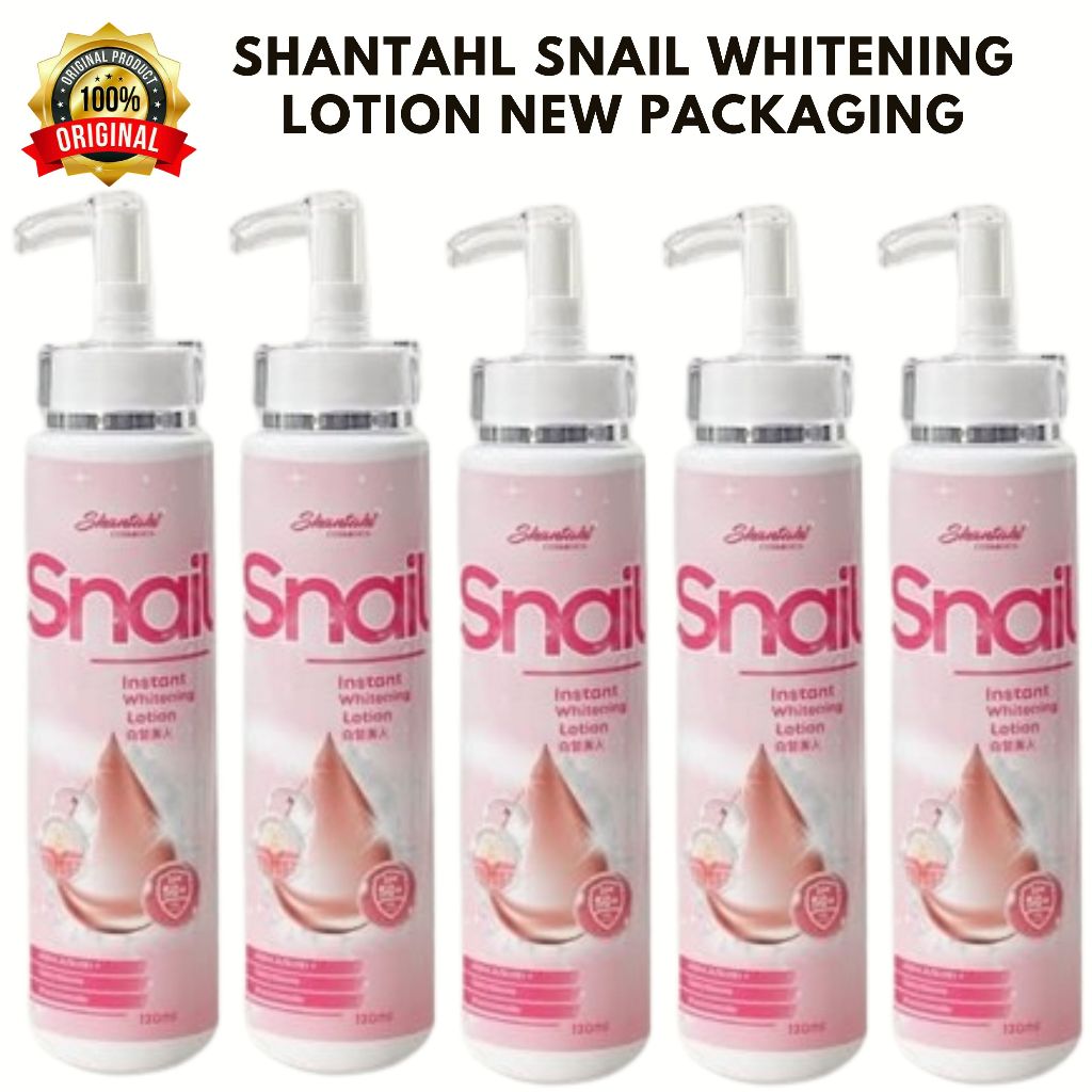 100% Authentic Shantahl Snail Whitening Lotion with SPF50+ New ...
