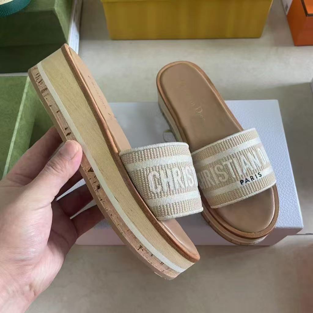 IVAN High Wedge Slippers top grade sandal heels for women 5095 | Shopee ...
