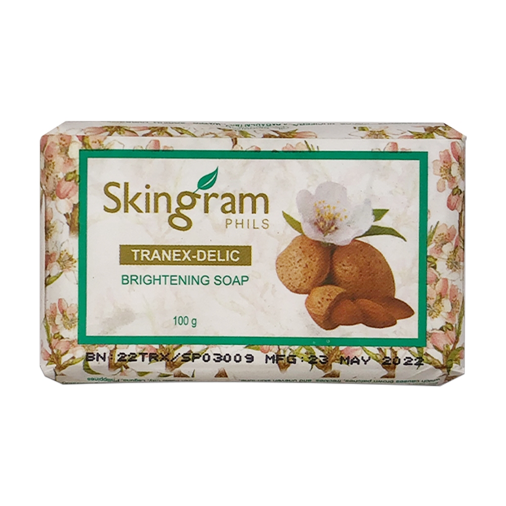 Skingram Tranex Delic Brightening Soap 100g | Shopee Philippines