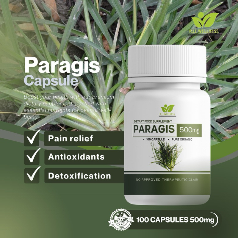 Authentic Paragis 500mg~100 Capsules | Shopee Philippines