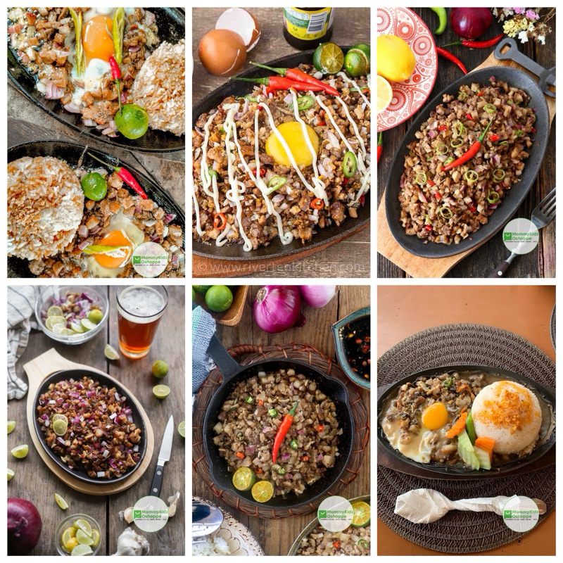 Pork Sisig Theme Wall Decor A4 Size Laminated | Shopee Philippines