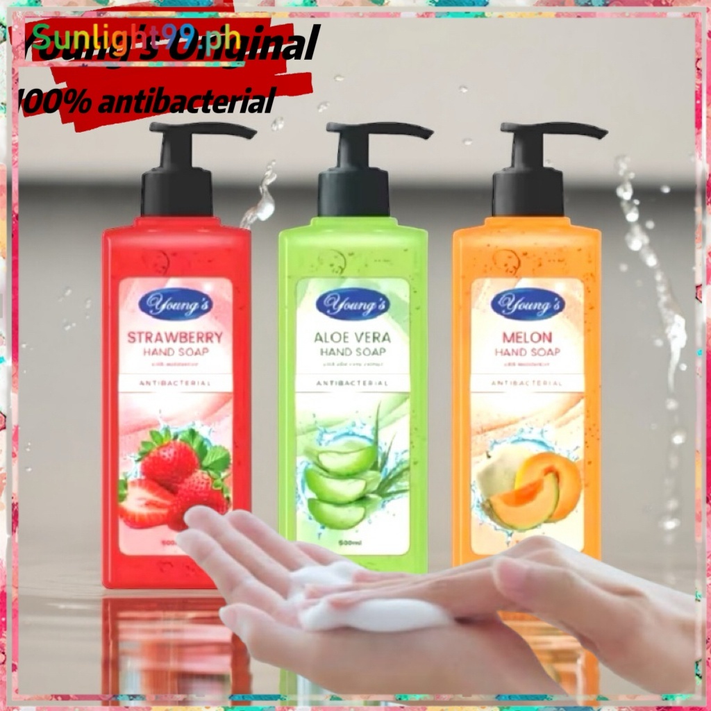 500ml original liquid hand soap with moisturizer young's antibacterial ...
