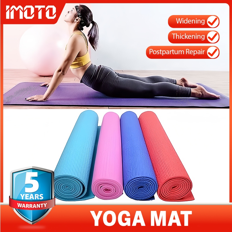 IMOTO Yoga Mat Non Slip yoga Excercise mat yogamat Exercise Pad Thick ...