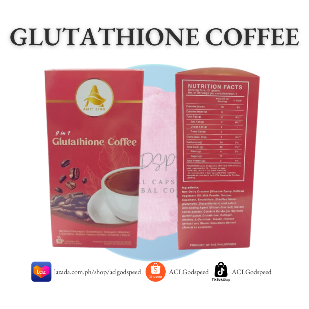Amy'Zing Coffee - Slimming and Whitening Coffee - 10 Sachets | Shopee ...