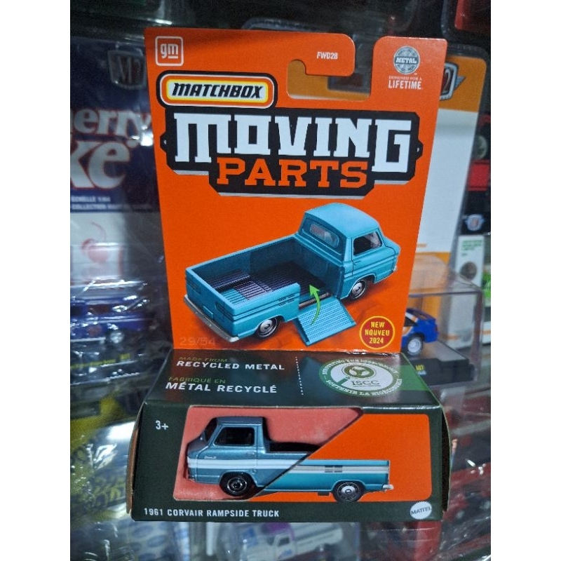 1961 Corvair Rampside Truck, 2024 Matchbox Moving Parts | Shopee ...