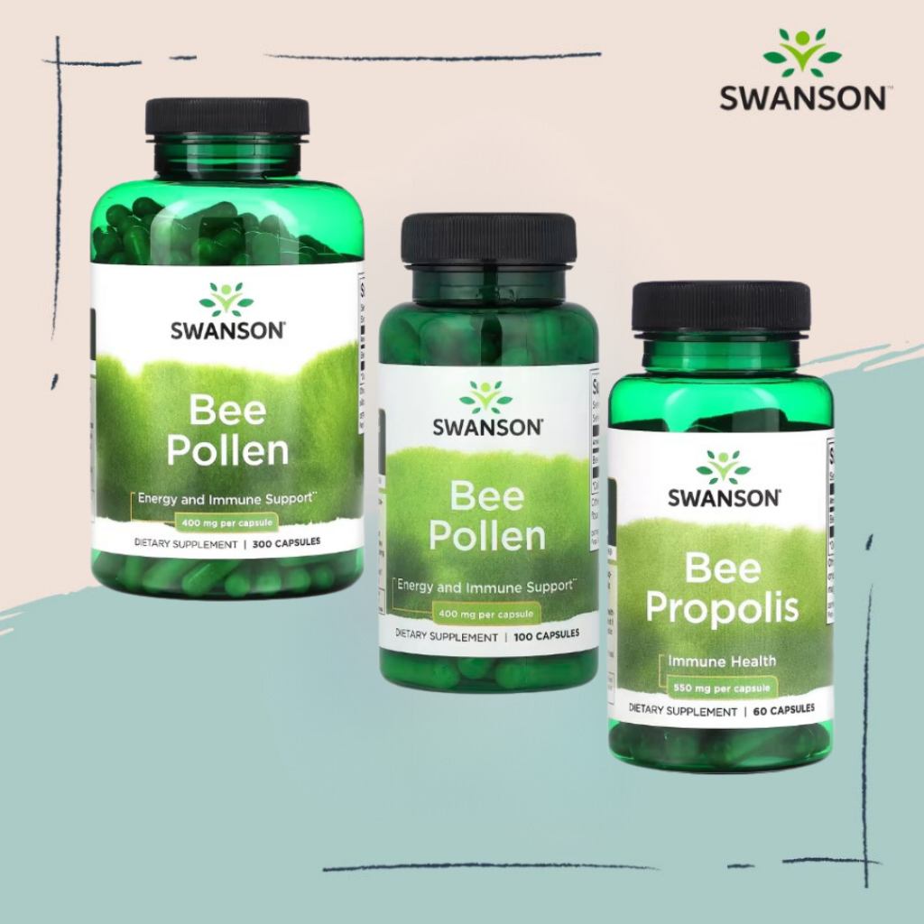 Swanson Ph | Swanson, Bee Propolis, Bee Pollen. Supports Immune Health ...