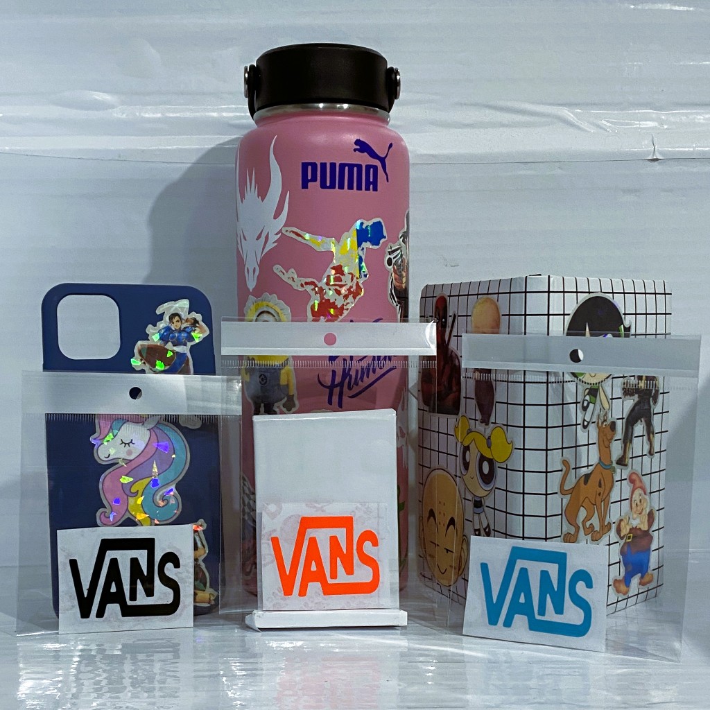 sticker decals buy 1 get 1 free vans shoes logo waterproof sticker ...