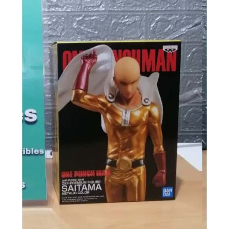 Banpresto DXF-Saitama Figure Metallic Ver. One Punch Man (Authentic ...
