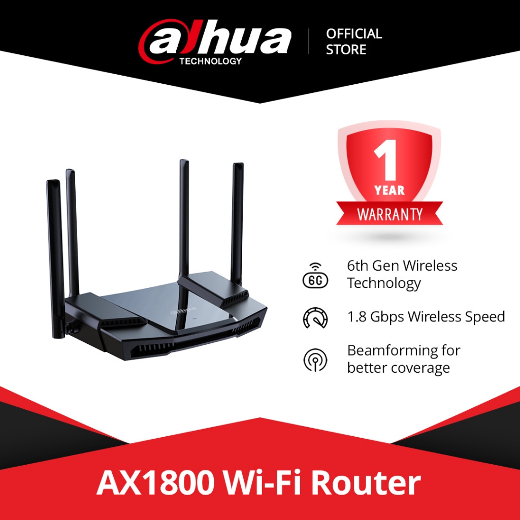Dahua AX18 Wi-Fi Router | Shopee Philippines
