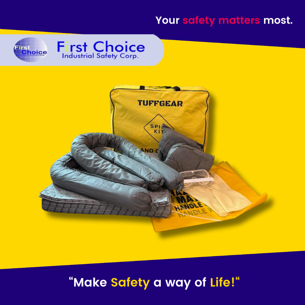 Spill Kit for Universal Chemical Oil Use Capacity: 30 Liters/8 Gallons ...