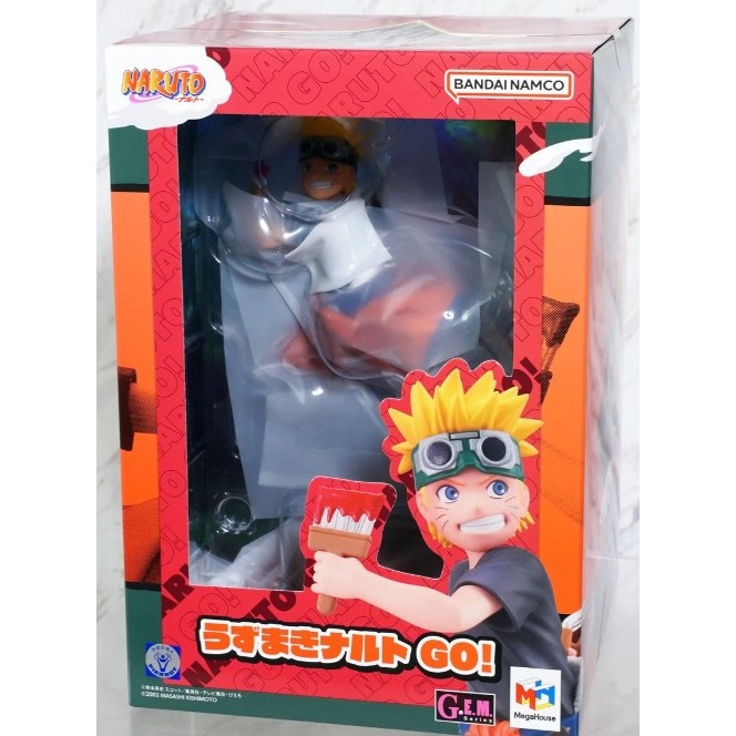 MegaHouse G.E.M. Series NARUTO Uzumaki Naruto GO! Completed figure | Shopee Philippines