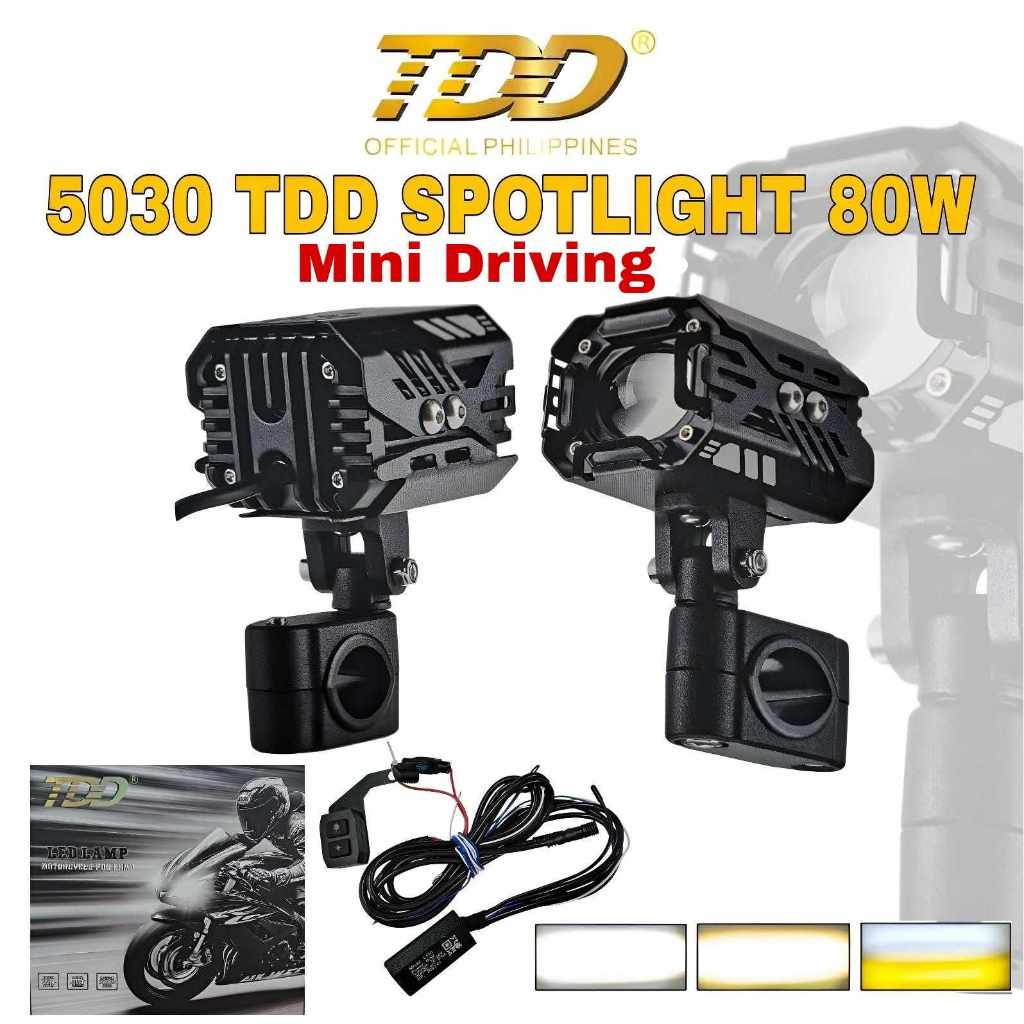 5030 TDD Mini Driving 80watts Pair Bulb w/Blingker 6moves ( yellow ...