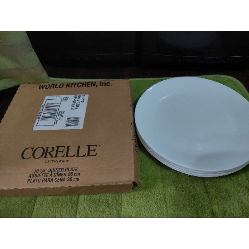 Corelle Plates 6 pcs Square or Round / Pyrex Sets | Shopee Philippines