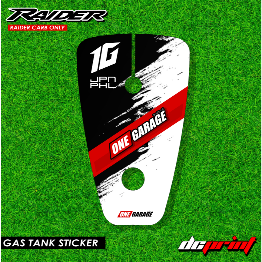raider carb gastank sticker decals | Shopee Philippines