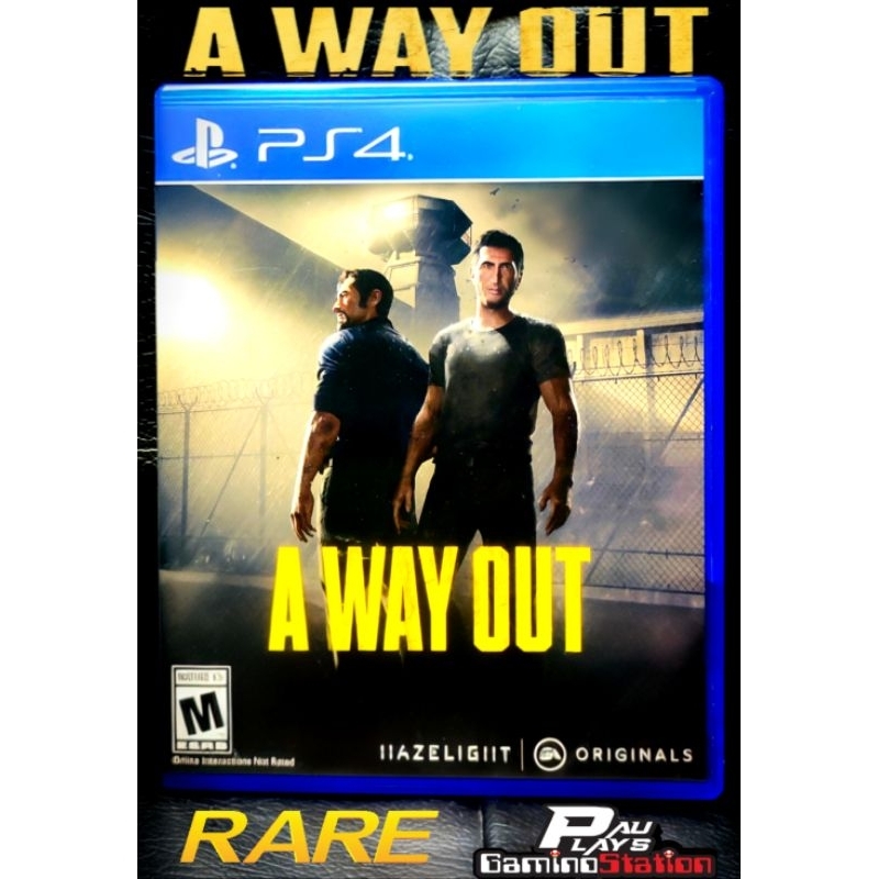 A Way Out【Very Rare】HAZELIGHT CO-OP GAME【R1/ALL】USA Region for PS4 ...