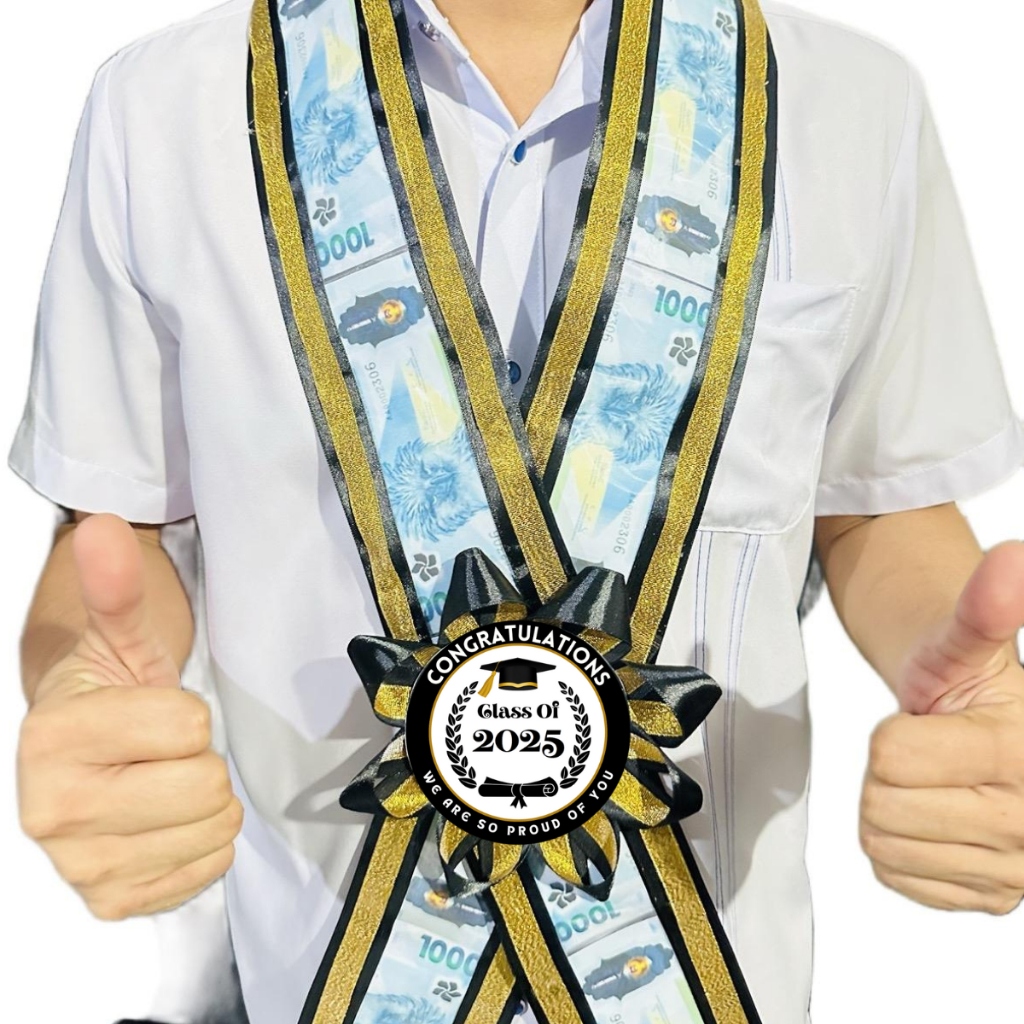 Customized Money Garland/Sash/Ribbon for Graduation 2025/Birthday ...