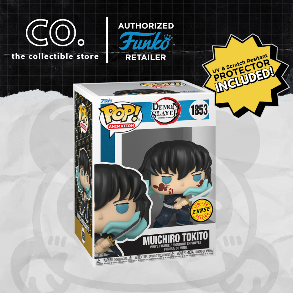 Funko Pop! Demon Slayer Muichiro Tokito (Attack) #1853 Chase with ...