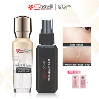 Shawill Perfect Face Primer and Setting Spray Facial Setting Mist Spray ...
