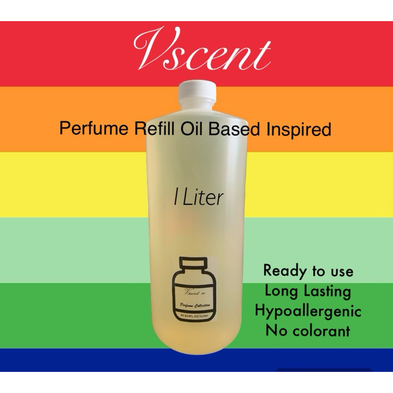 Vscent ️1Liter Women Scents-Ready to use PREMIUM Perfume Refill OIL ...