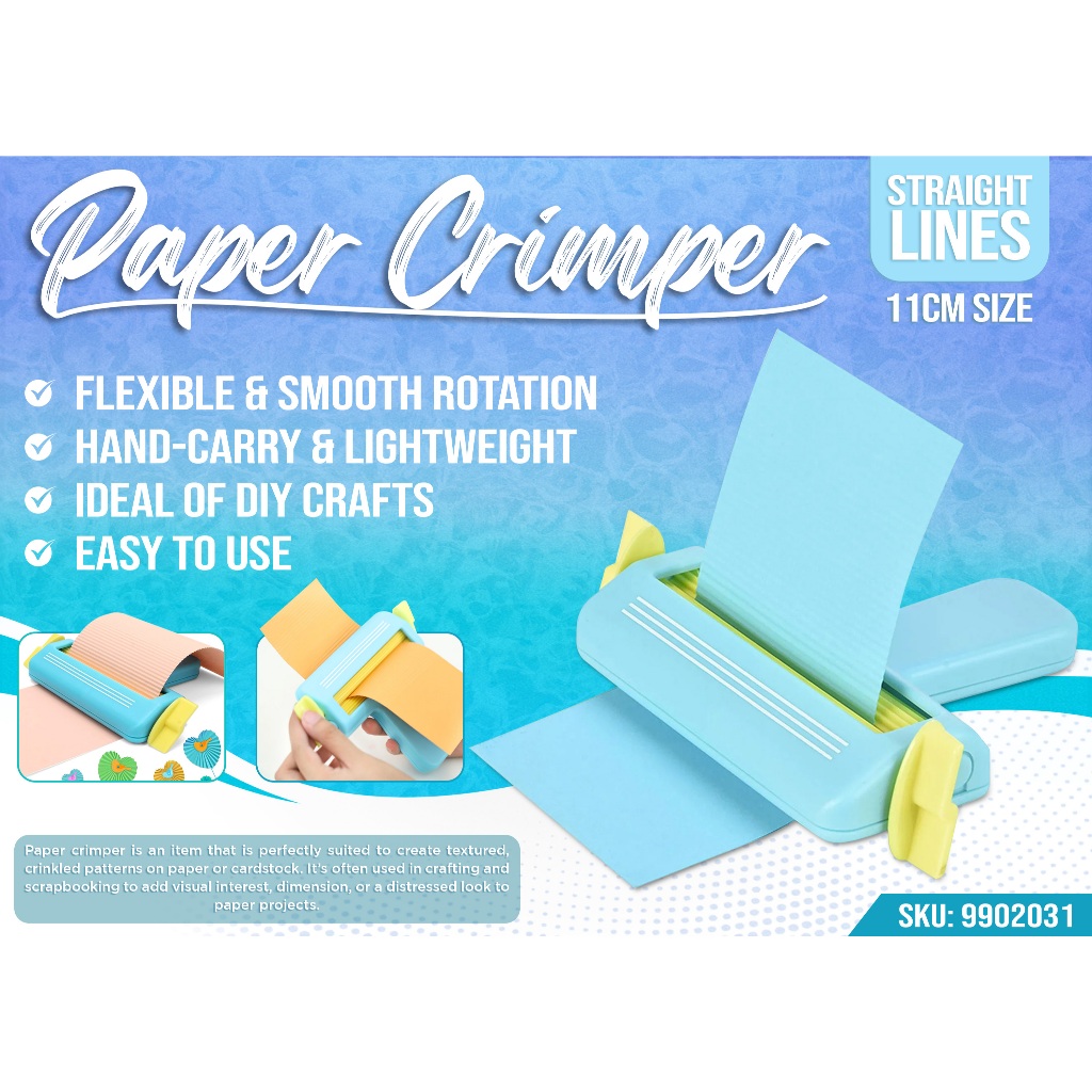 Paper Crimper 11cm/ 4.4in(Lines) | Shopee Philippines