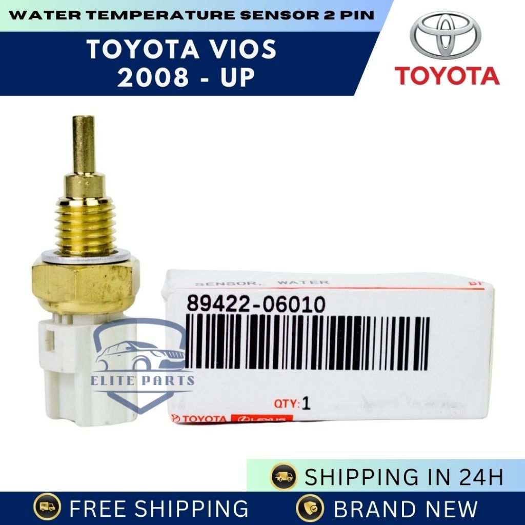 WATER TEMPERATURE SENSOR 2 PIN for TOYOTA VIOS 2008-UP / 89422-06010 ...