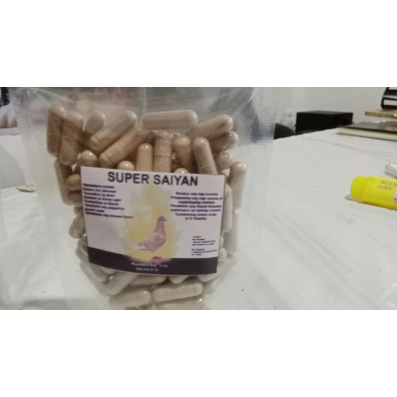 Super Saiyan Capsule (100 pcs) Pang kundisyon ng kalapati | Shopee ...