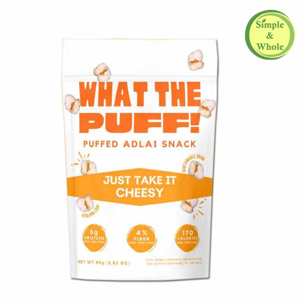 WHAT THE PUFF! PUFFED ADLAI SNACK JUST TAKE IT CHEESY 80G | Shopee ...