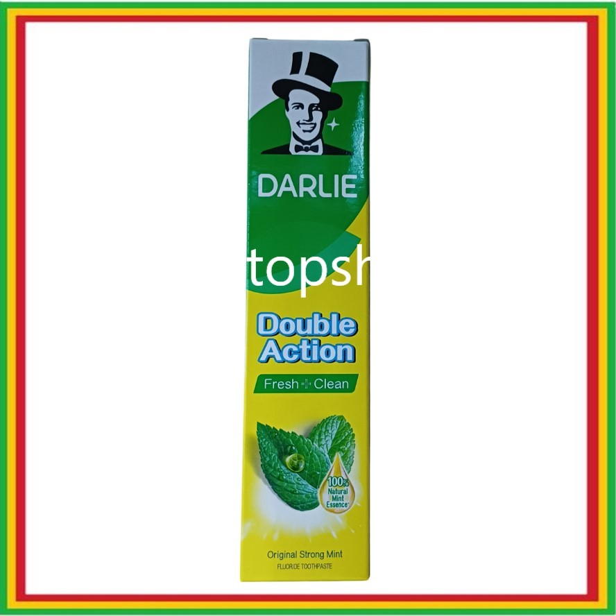 Darlie Double Action Original Strong Mint Toothpaste 225g | Shopee ...