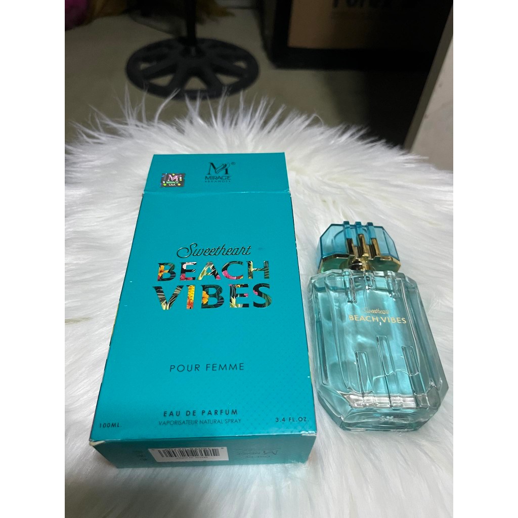 SweetHeart Beach Vibes Women's Perfume Mirage USA Open BOX | Shopee ...