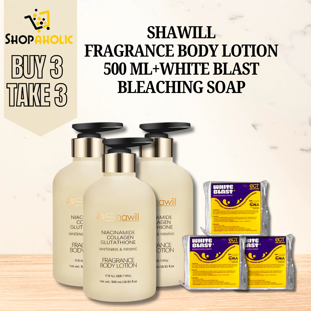 Shawill Rose Fragrance Glutathione Niacinamide Body Lotion 500ML ...