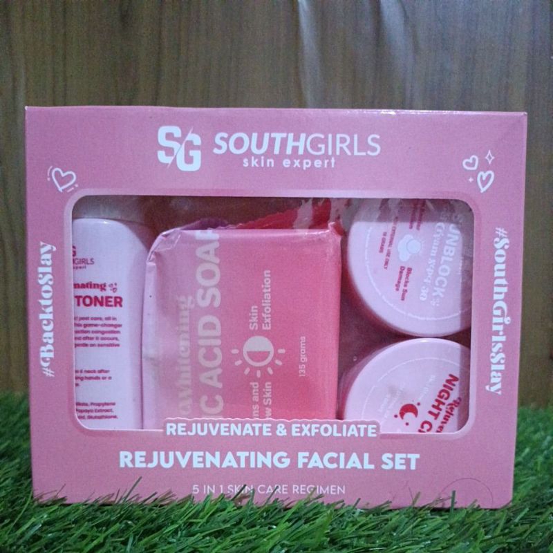 SG SOUTH GIRLS SKIN EXPERT REJUVENATE & EXPOLIATE Rejuvenating facial ...