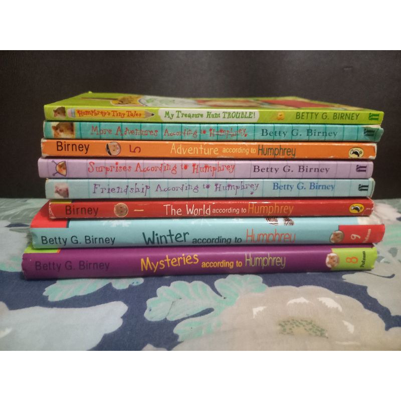 TEENFIC CHAPTER BOOKS HUMPHREY ADVENTURES SERIES BY BETTY G. BIRNEY PB ...