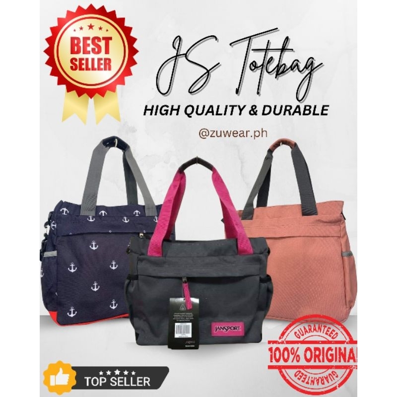 ORIGINAL JANSPORT TOTE BAG PLAIN & PRINTS | Shopee Philippines