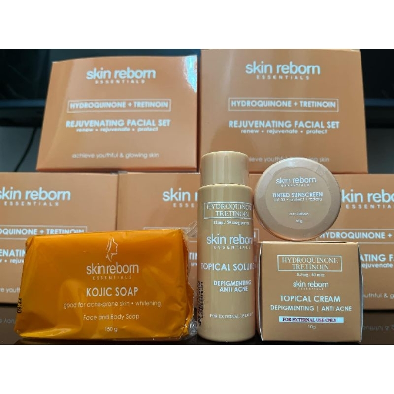 SKIN REBORN REJUVENATING SET (NEW PACKAGING-HYDROQUINONE+TRETINOIN ...