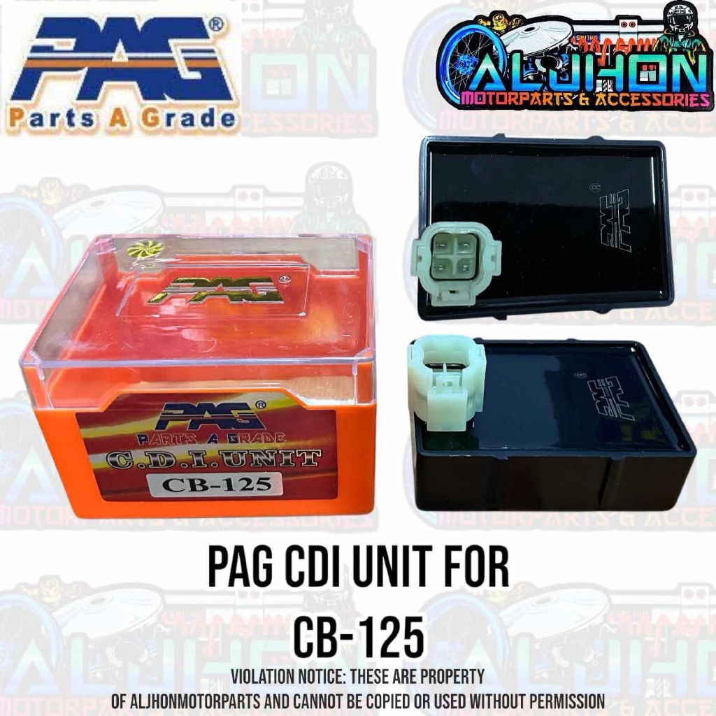 PAG GENUINE CDI UNIT FOR CB125 (BOX SEALED) | Shopee Philippines
