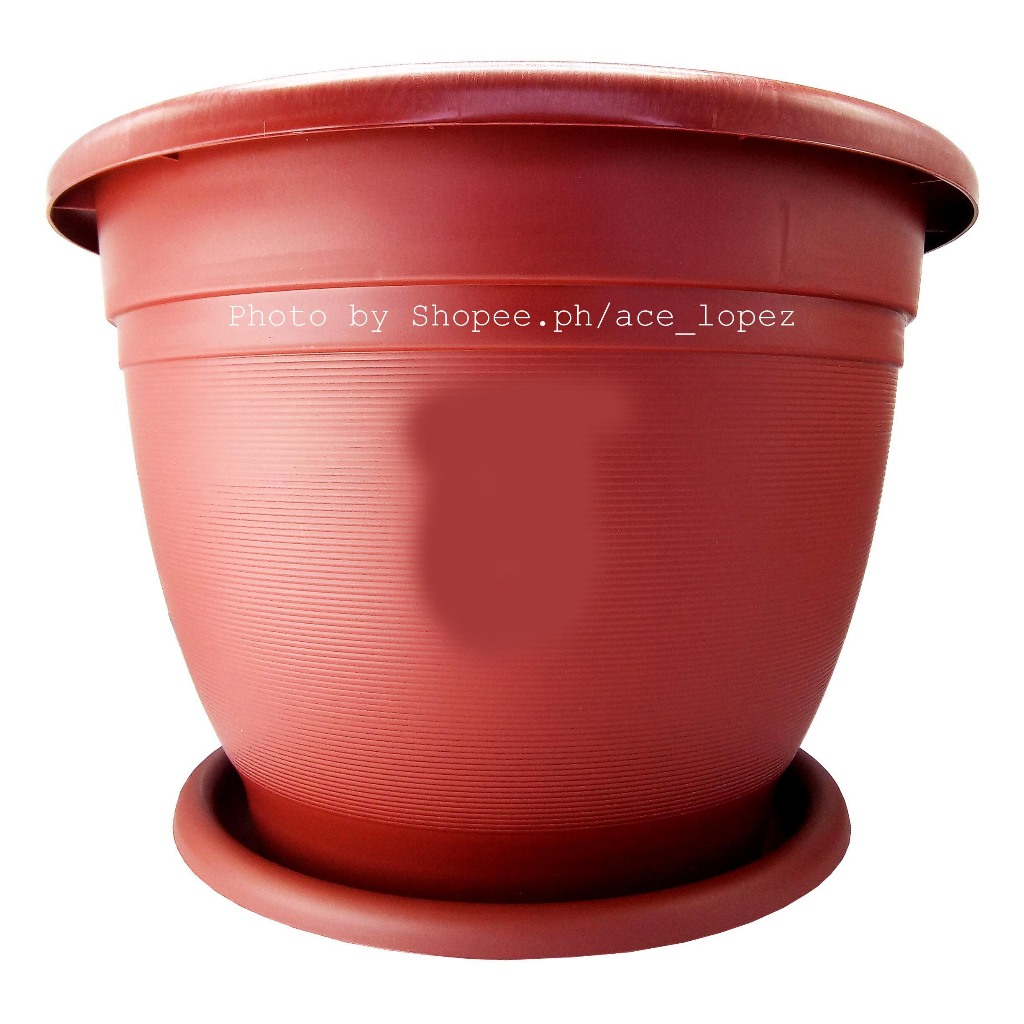 Simplee Pots with Saucer 55 cm Wide Opening x 40 cm Deep #8303 _ALS2127 ...