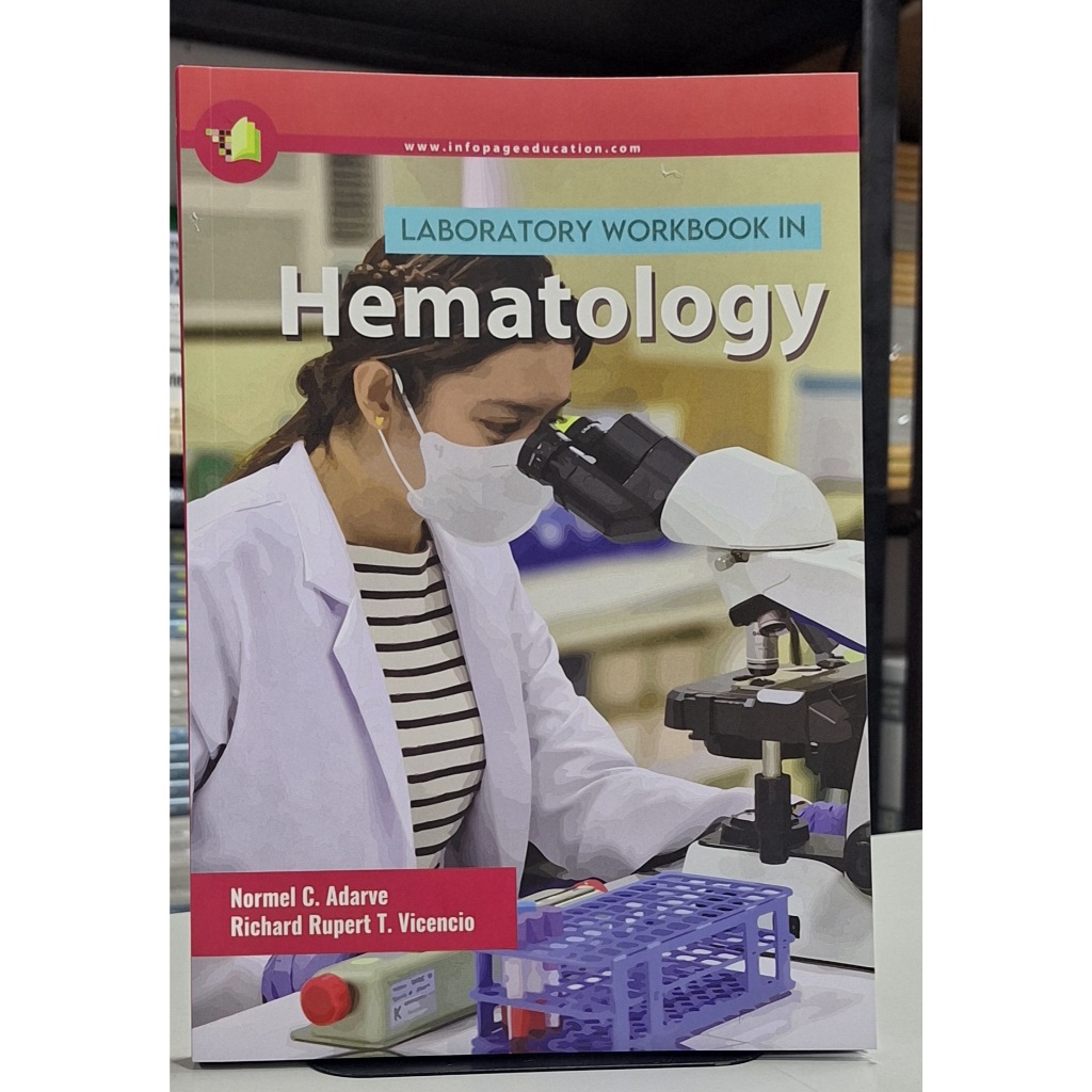 Laboratory Workbook in Hematology by Normel C. Adarve, Richard Rupert T. Vicencio C2025 | Shopee ...