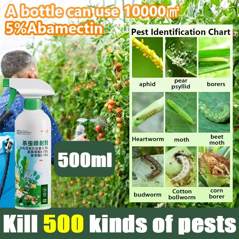 H&L Plant organic insecticide 500ML for Plants Pesticide insecticide ...