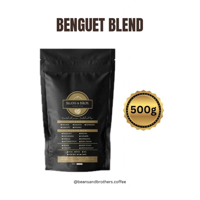 Benguet coffee blend (Excelsa and Robusta) 500g | Ground or Whole beans ...