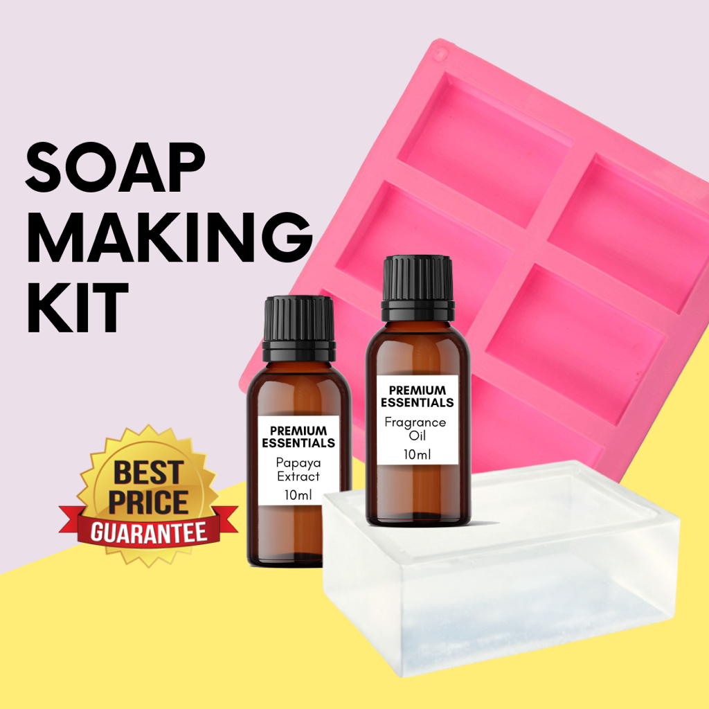 Soap Making Kit Complete Set - 500g Soap base - DIY Soap Making Kit Set ...