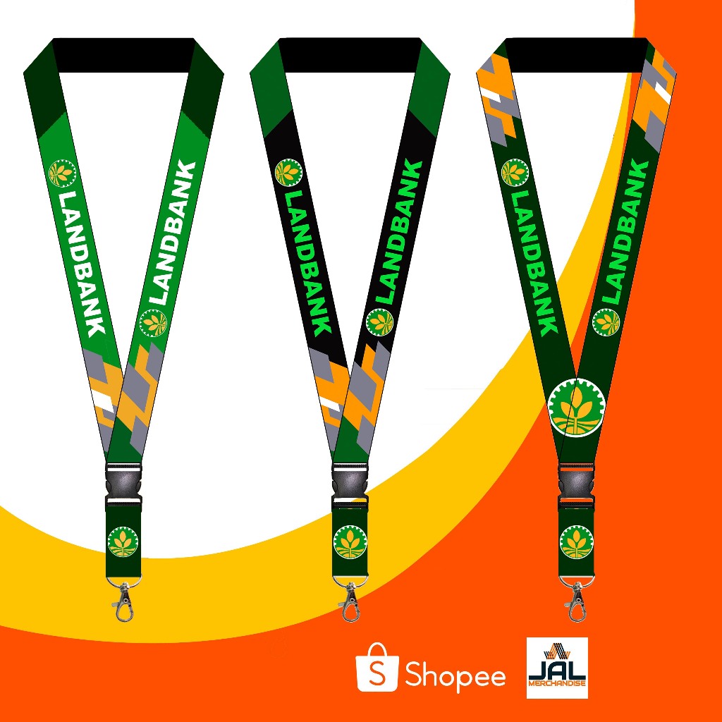Landbank ID Lace / ID Lanyard Design / ID Sling | Shopee Philippines